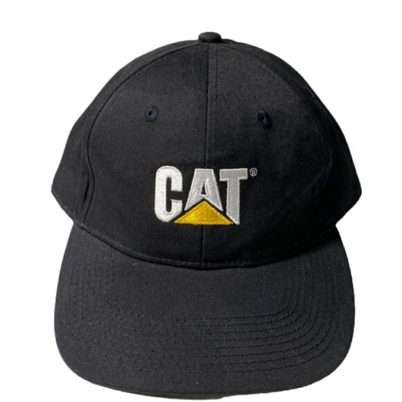 Caterpillar | Accessories | Caterpillar Trademark Cap Blackwith Cat ...